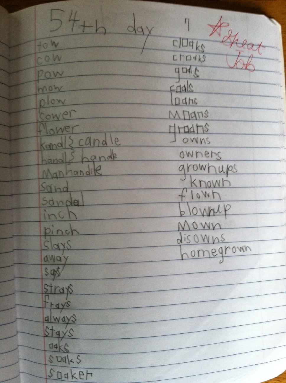 Spelling Notebook - The Curriculum Choice